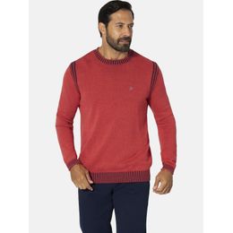 Jan Vanderstorm Herren Rundhalspullover "Pullover GERTLUND", orange, Gr. L, Obermaterial: 100% Baumwolle CO., Pullover