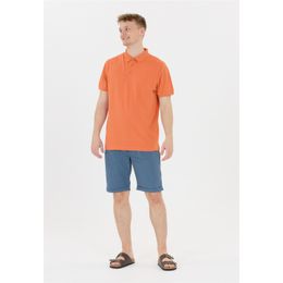 CRUZ Herren Langarm-Poloshirt "Harrold M", rot, Gr. XL, unifarben, 96% Baumwolle, 4% Elasthan, Shirts, im klassischen und vielseitigen Look