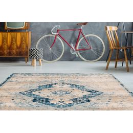 Teppich Arte Espina, B:120cm H:5mm L:170cm, beige, Kunstfaser, Wohnzimmer, Teppiche, "Baroque 500", Wohnzimmer
