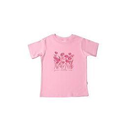Liliput M&auml;dchen T-Shirt "Blume", rosa, Gr. 62, bedruckt, 100% Baumwolle, Shirts, mit niedlichem Frontprint