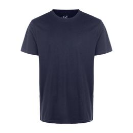 CRUZ Herren T-Shirt "Highmore", blau, Gr. L, unifarben, 100% Baumwolle, Shirts, aus reiner Baumwolle