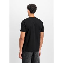 Herren T-Shirt "DTM Alpha T-Shirt"schwarz, Gr. M, Alpha Industries, Obermaterial: 100% Baumwolle, Shirts