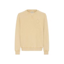 Blend Herren Longpullover "Sweater BHFactor", gelb, Gr. XL, Obermaterial: 100% Baumwolle CO., Pullover