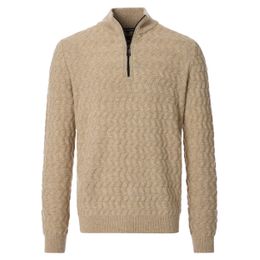 Casamoda Herren Troyer "Casamoda Troyer uni", beige, Gr. XL, 80% Wolle, 20% NY, Pullover