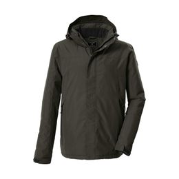 Killtec Herren Funktionsjacke "KOW 1 MN JCKT", gr&uuml;n, Gr. 4XL, Obermaterial: 100% Polyester.Futter: 100% Polyester.F&uuml;llung: 100% Polyester, Jacken,