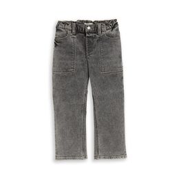 Tom Tailor Jungen Baggy Jeans, grau, Uni, Gr. 128