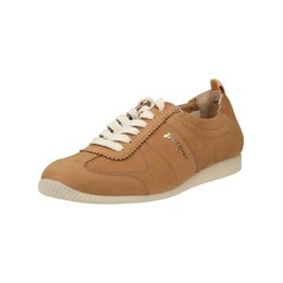 Sneaker Paul Green "Paul Green Sneaker Nubukleder", Damen, Gr. 38,5, braun, Nubukleder, Schuhe Sneaker