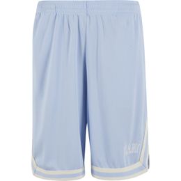 Shorts Karl Kani "Karl Kani College Basketball Shorts", Herren, Gr. M, US-Gr&ouml;&szlig;en, blau, 100% Polyester, loose fit, Hosen Shorts