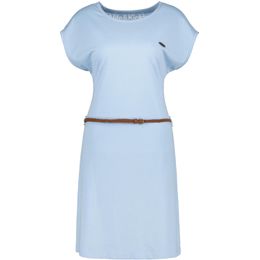 alife and kickin ALIFE & KICKIN Damen Blusenkleid "Damen ElliAK A", blau, Gr. XL, 65% Baumwolle, 35% Polyester, Kleider