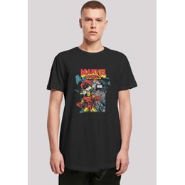 F4NT4STIC Damen T-Shirt "Marvel Comics Trio Pose'", schwarz, Gr. S, Obermaterial: 100% Baumwolle, Shirts, Print