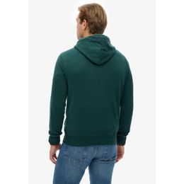 Superdry Herren Kapuzensweatshirt "NY VENUE HOOD", gr&uuml;n, Gr. XL, bedruckt, angeraute Sweatware, Obermaterial: 80% Baumwolle, 20% Polyester,