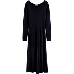 bonprix Damen Strickkleid "Maxi-Strickkleid aus Viskose-Mix", schwarz, Gr. 44, Obermaterial: 80% Viskose, 20% Polyamid, Kleider, f&uuml;r besondere