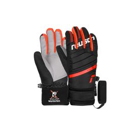Reusch M&auml;dchen Skihandschuhe "Warrior R-TEX XT Junior", orange, Gr. 6, mehrfarbig, 95% Polyester, 5% Polyurethan, Handschuhe, in wasserdichter