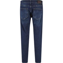 2Y Premium Herren Bequeme Jeans "2Y Premium Herren 2Y Tapered Fit Jeans", blau, Gr. 38, unifarben, 97% Baumwolle, 3% Elasthan, Jeans