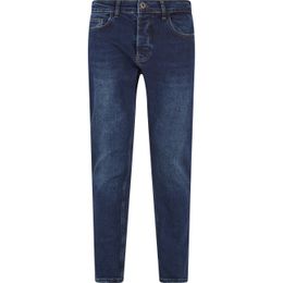 2Y Premium Herren Bequeme Jeans "2Y Premium Herren 2Y Tapered Fit Jeans", blau, Gr. 31, unifarben, 97% Baumwolle, 3% Elasthan, Jeans