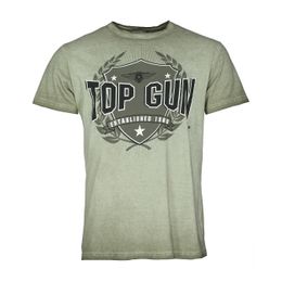 Top Gun Herren T-Shirt "TG20212104", gr&uuml;n, Gr. M, Obermaterial: 100% Baumwolle, Shirts