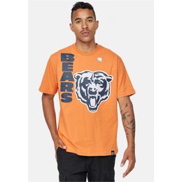 Recovered Damen T-Shirt "NFL Bears Relaxed", orange, Gr. XXL, bedruckt, 100% Baumwolle, Shirts, f&uuml;r alle Chicago Bears-Fans