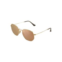 Ray-Ban Sonnenbrille Damen Gr&ouml;&szlig;e One Size Second Hand gold