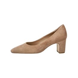 H&ouml;gl H&Ouml;GL Damen Pumps "H&ouml;gl Pumps Veloursleder", Gr. 38,5, beige, Veloursleder, Schuhe