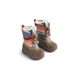 Wheat M&auml;dchen Stiefel "Wheat Winterboot Aleex", Gr. 28, bunt, Polyester, Schuhe