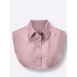 Classic Basics Damen Blusentop, rosa, Gr. 1, unifarben, 65% Polyester, 35% Baumwolle, Blusen