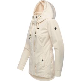 Ragwear Damen Outdoorjacke "Alvena Summer YOUMODO", beige, Gr. XL, Obermaterial: 100% Polyester. Innenfutter: 100% Polyester, Jacken, Wasserdichte