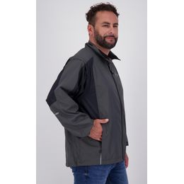 DEPROC Active Herren Outdoorjacke "HAMTON MEN", grau, Gr. M, 100% Polyester, Jacken, abtrennbare &Auml;rmel,auch in Gro&szlig;en Gr&ouml;&szlig;en erh&auml;ltlich