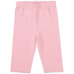 STACCATO M&auml;dchen Caprileggingsnature mel aop, deep rose, Gr. 116, bedruckt, Single Jersey, Obermaterial: 95% Baumwolle, 5% Elasthan. Obermaterial 2: