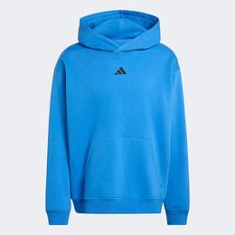 adidas Performance Zip-Up Hoodie male Blue size S