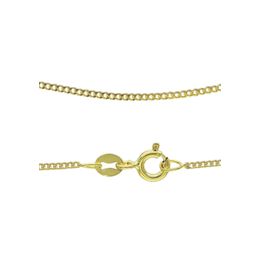 Firetti Damen Panzerkette "Schmuck Geschenk Gold 333 oder 585 Collierkette in mehreren Breiten", 45, Gelbgold 333, B: 1,2mm, gold, Gelbgold 333,