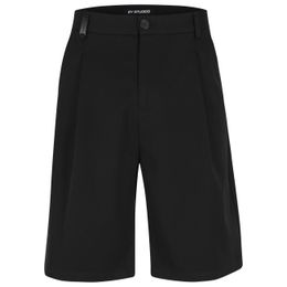 2Y STUDIOS Herren Chinoshorts "2Y Studios Renzo Loose Smart Shorts"schwarz, Gr. 33, unifarben, 65% Polyester, 32% Baumwolle, 3% Elasthan, Hosen