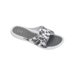 Fashy Damen Badepantolette, Gr. 36wei&szlig;, bedruckt, Schuhe