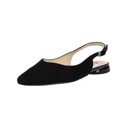 H&ouml;gl H&Ouml;GL Damen Ballerina "H&ouml;gl Ballerinas Veloursleder", Gr. 40, schwarz, Veloursleder, Schuhe