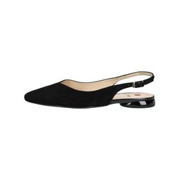 H&ouml;gl H&Ouml;GL Damen Ballerina "H&ouml;gl Ballerinas Veloursleder", Gr. 37, schwarz, Veloursleder, Schuhe