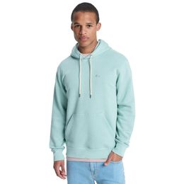 Kapuzensweatshirt Quiksilver "Salt Water", Herren, Gr. L, gr&uuml;n (blau haze), Obermaterial: 55% Walkfrottier, 25% Walkfrottier, 20% Microfaser;, Sweatshirts
