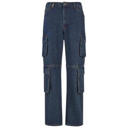 2Y STUDIOS Herren Bequeme Jeans "2Y Studios 2Y Aidan Cargo Baggy Jeans", blau, Gr. 34, unifarben, 100% Baumwolle, Jeans