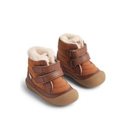 Wheat M&auml;dchen Stiefel "Wheat Winterboot Daxi Tex", Gr. 25, braun, Leder, unifarben, Schuhe