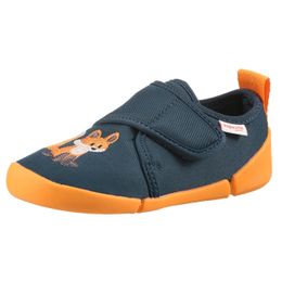 Superfit M&auml;dchen Hausschuh "VENTI WMS: Weit", Gr. 29, orange, Polyester, Schuhe, Barfu&szlig;schuh mit Klettverschluss, Gr&ouml;&szlig;enschablone zum Download