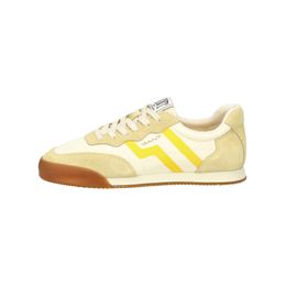 Gant Damen Sneaker "Gant Sneaker Veloursleder/Textil", Gr. 38, beige, Textil, Veloursleder, Schuhe