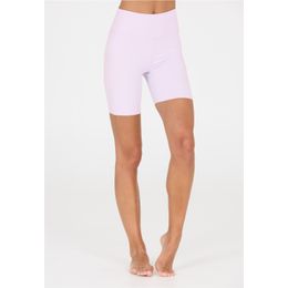 ENDURANCE ATHLECIA ATHLECIA Damen Lauftights "Bloom", lila, Gr. 40, unifarben, 77% Polyamid, 23% Elasthan, Hosen, in feuchtigkeitsregulierender Qualit&auml;t