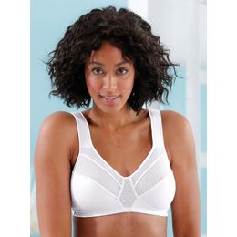 w&auml;schepur W&Auml;SCHEPUR Damen Sport-BH, Gr. 80, wei&szlig;, 56% Baumwolle, 34% Polyamid, 10% Elasthan, BHs