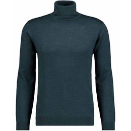 Ragman Herren Rundhalspullover, gr&uuml;n, Gr. XXXL, Strick, 100% Wolle, Pullover