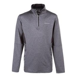 Endurance Kinder Strickpullover "Lanbark", schwarz, Gr. 140, unifarben, 85% Polyester, 15% Elasthan, Pullover, aus atmungsaktivem 4-Wege-Stretch