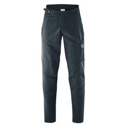 Gonso Herren Radhose "PISCADU", grau, Gr. XXXL, 93% Polyamid, 7% Elastan, Hosen, Herren Bike-Hose, lange MTB Fahrradhose, Bund regulierbar, mit