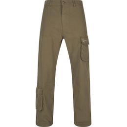 Karl Kani Herren Cargohose "Karl Kani Herren"olive, Gr. XS, unifarben, 100% Baumwolle, Hosen