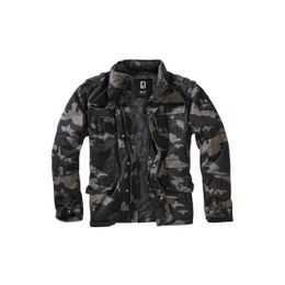 Brandit Herren Allwetterjacke "Brandit Herren Britannia Winter Jacket"schwarzcamo, Gr. XXL, mehrfarbig, 100% Baumwolle, Jacken