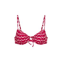 Lscn By Lascana Bikini Top female Pink size 38
