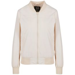 Brandit Damen Bomberjacke "Brandit Brandit Women Jula Bomberjacket", beige, Gr. XS, unifarben, 100% Polyester, Jacken