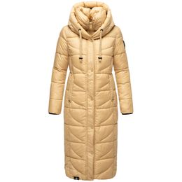 Navahoo Damen Steppmantel "Waffelchen", beige, Gr. L, Obermaterial: 100% Polyester. Futter: 100% Polyester. Wattierung: 100% Polyester, M&auml;ntel,