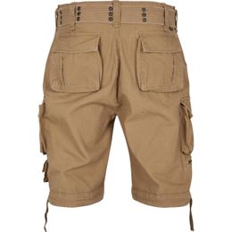 Brandit Herren Cargoshorts "Brandit Herren Savage Vintage Cargo Shorts", beige, Gr. 7XL, unifarben, 100% Baumwolle, Hosen